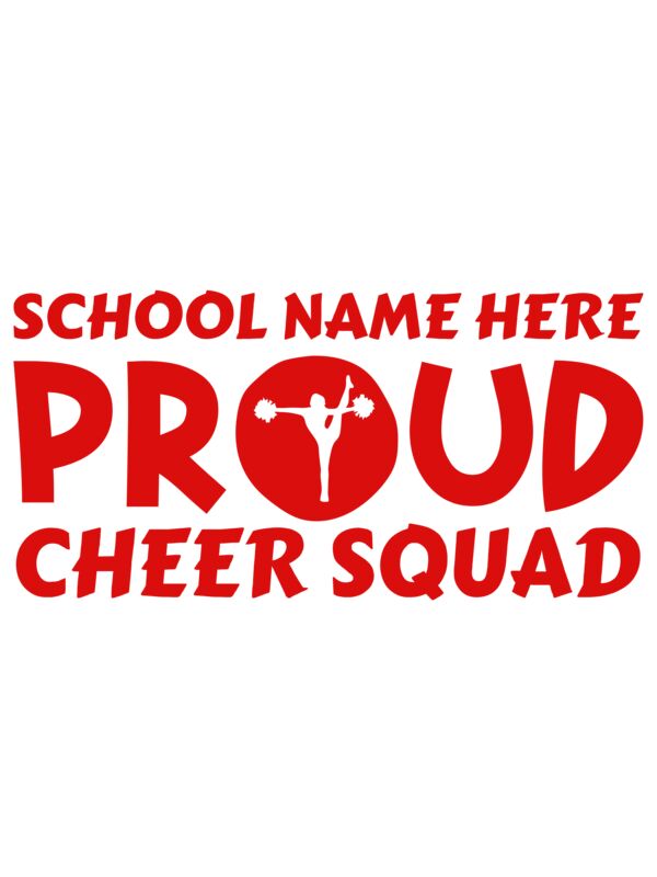 Cheerleading 09 Pro-Tuff Decals