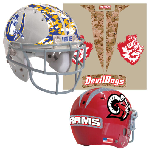 Football Helmet Decals Pro-Tuff Decals