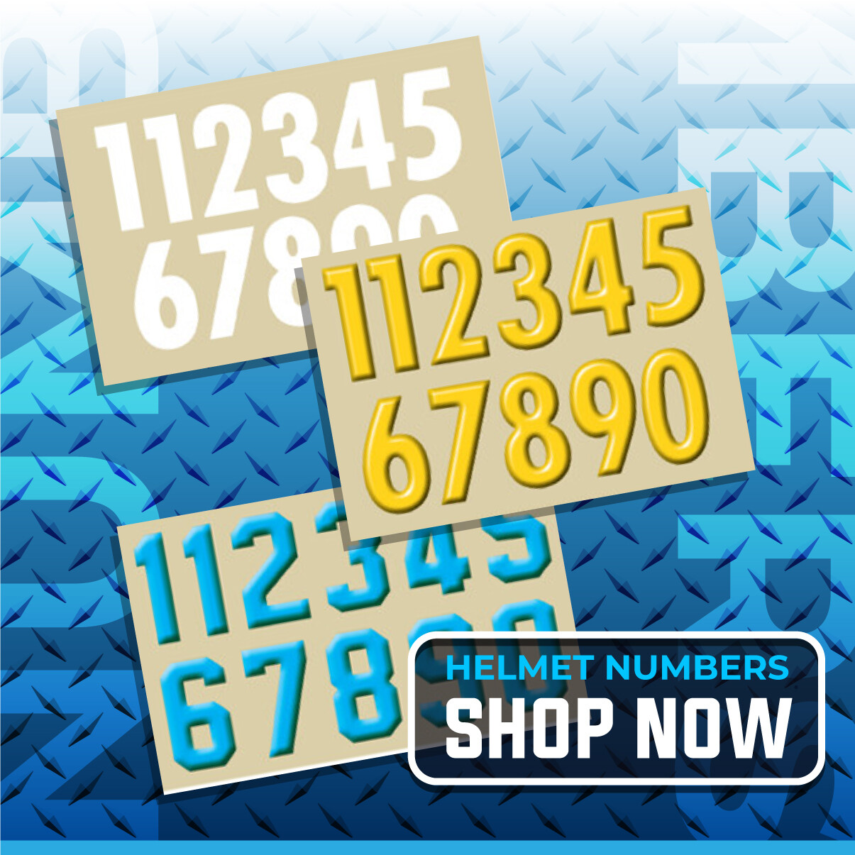 Helmet Decals Pro-Tuff Decals